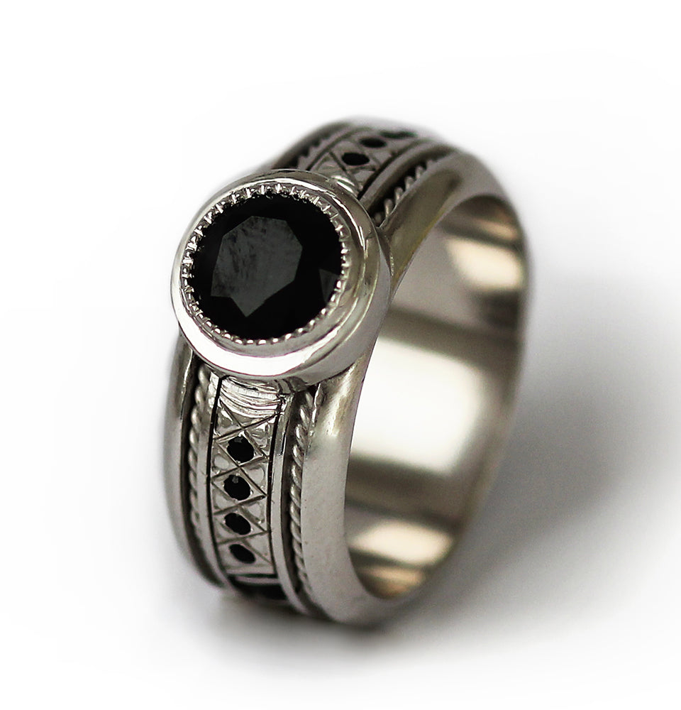 Cadi Jewelry- custom matching promise and wedding rings for couples